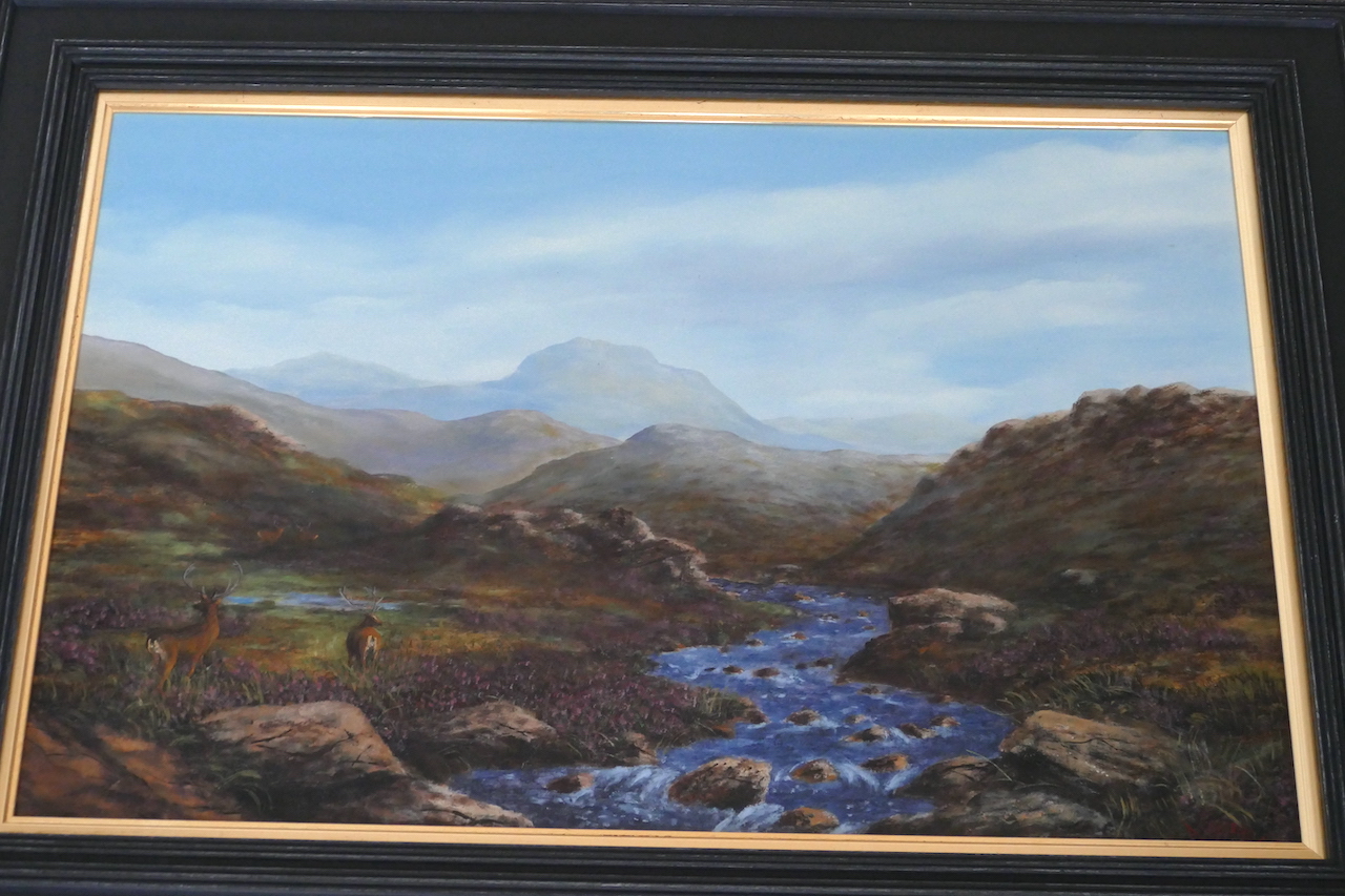 An Extensive Landscape by Alan Cameron (Contemporary)